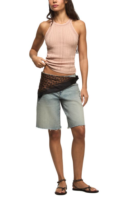 LUCKY BRAND Pointelle Sweater Tank